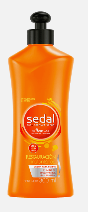 CREMA PARA PEINAR SEDAL RESTAURACIÓN INSTANTANEA 300ML | IMPORTADORA Y DISTRIBUIDORA CAREMARC