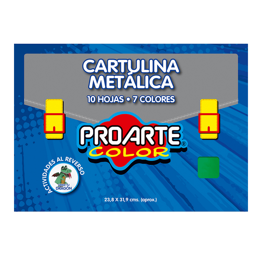 CARPETA PROARTE CARTULINA METALICA 10 PLIEGOS | IMPORTADORA Y DISTRIBUIDORA CAREMARC