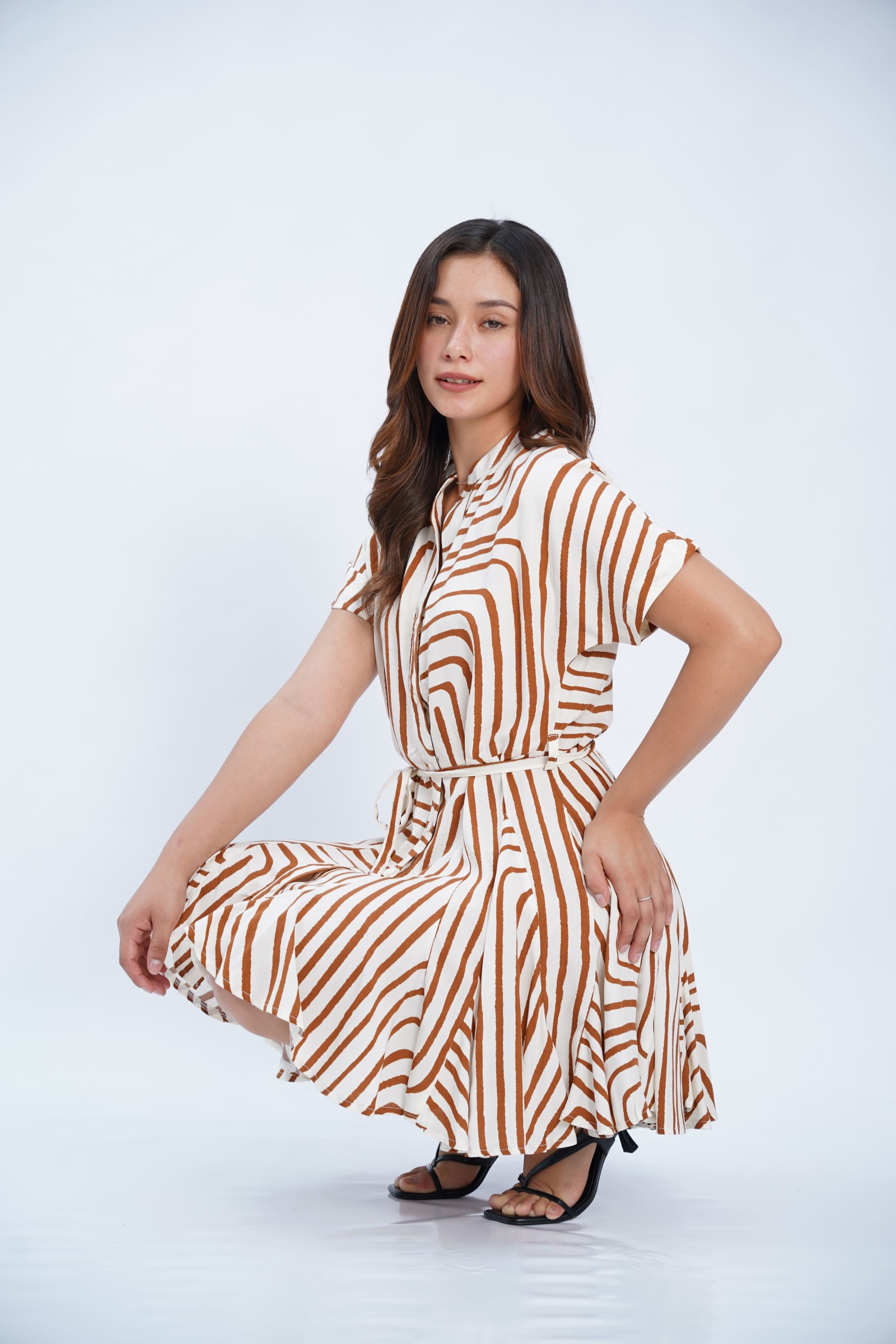 Vestido Pinza - Lacre Print | ADDEL