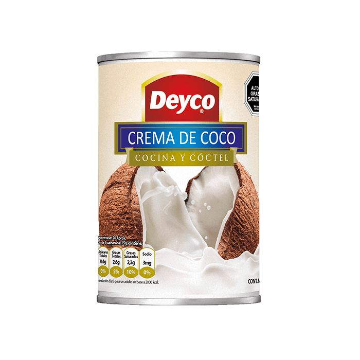 Crema de coco Deyco tarro 396g. | Granos y Gramos