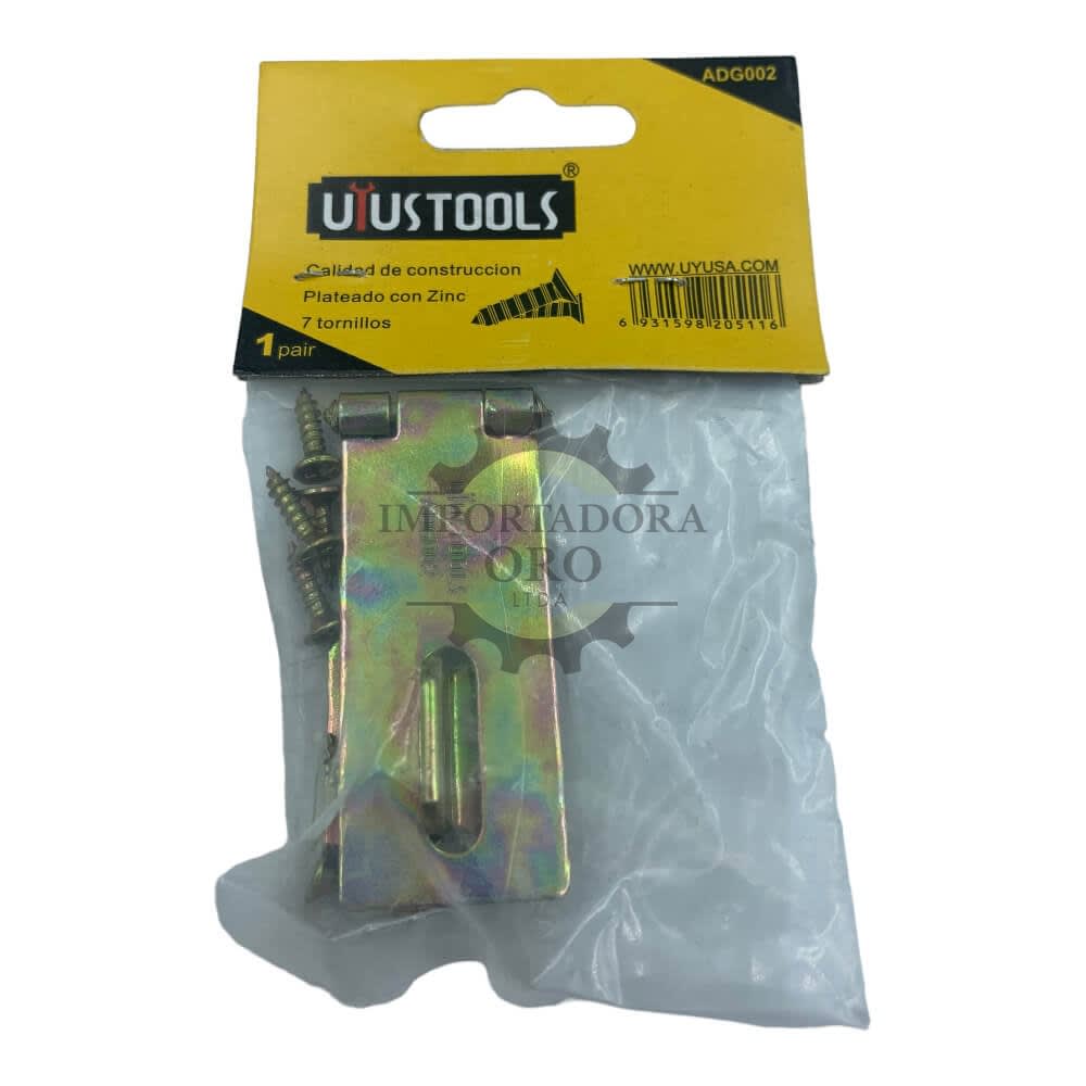 Aldaba Galvanizada 2" | Importadora Oro Limitada