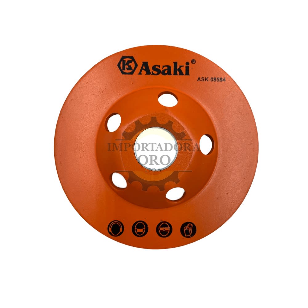 Disco Diamantado Para Pulir 4 1/2" 08584 | Importadora Oro Limitada