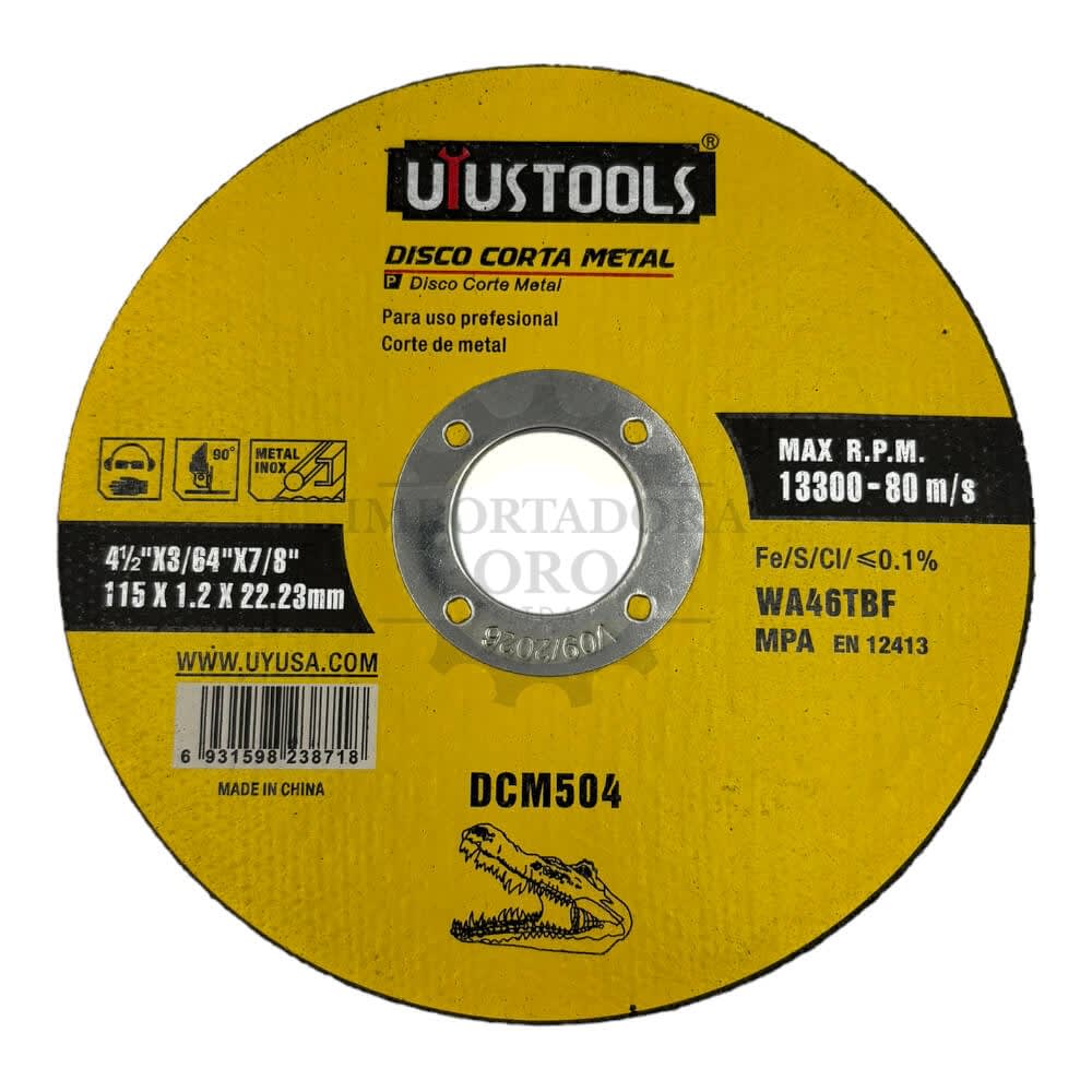 Disco de corte 4 1/2" Dcm504 | Importadora Oro Limitada
