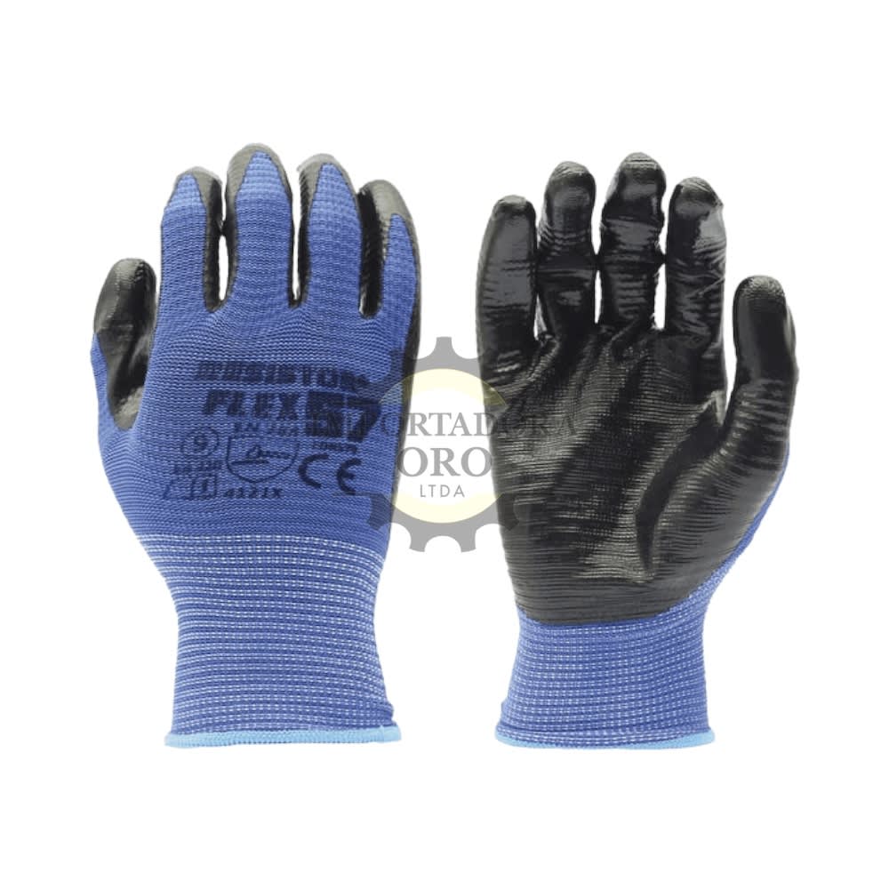 Guante FLEX 57 PALMA NITRILO | Importadora Oro Limitada