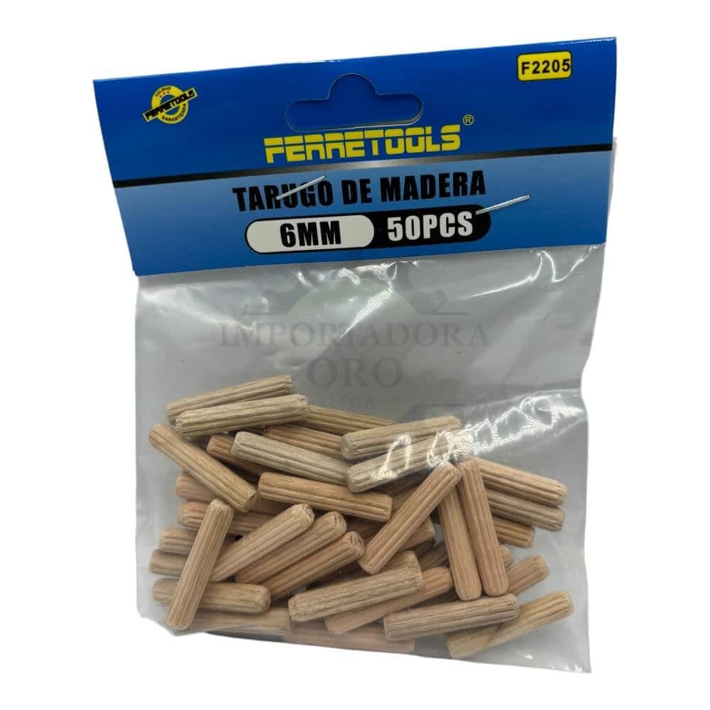 Tarugo de Madera 6mm F2205 | Importadora Oro Limitada