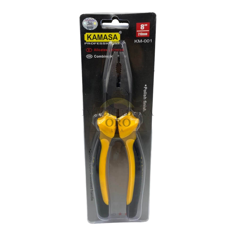 Alicate Universal 8" km001 | Importadora Oro Limitada