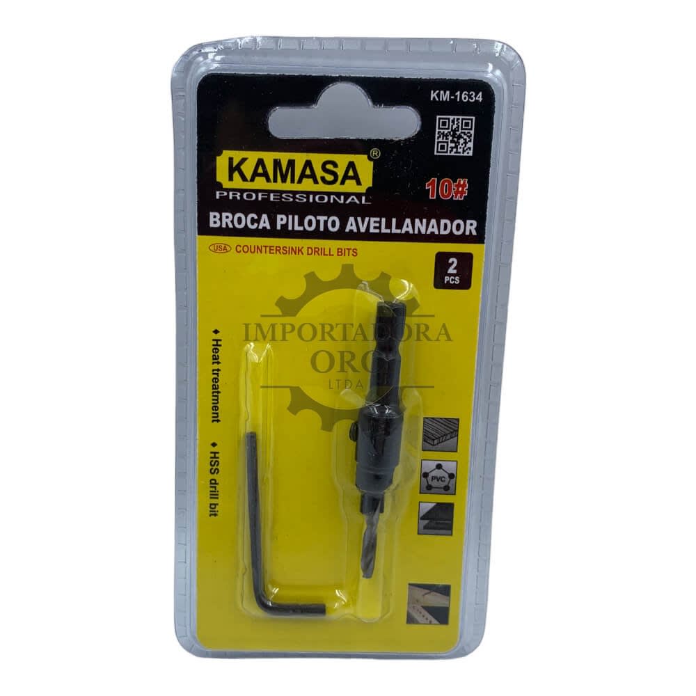 Broca piloto avellanador km1634 | Importadora Oro Limitada