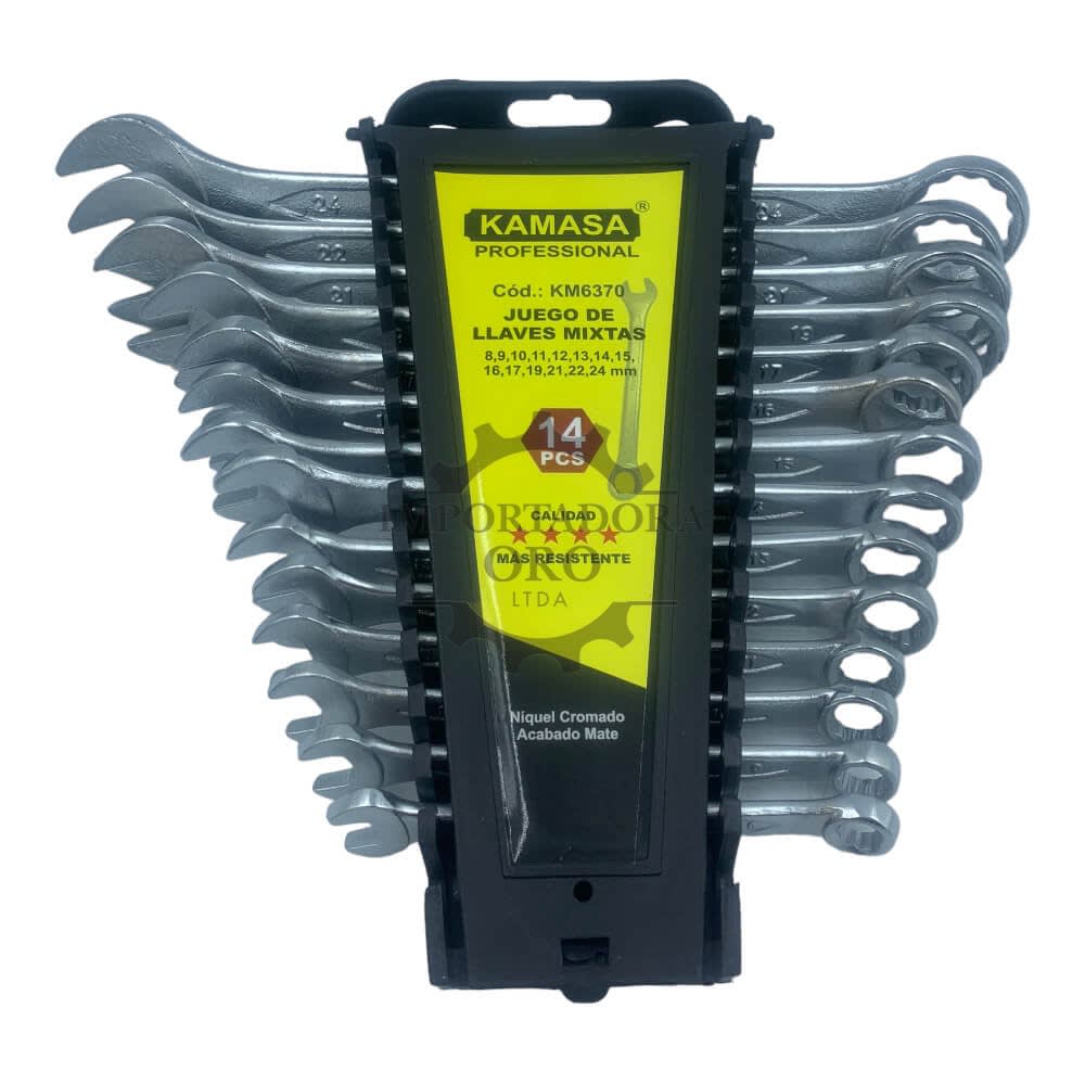 Juego de Punta Corona 14 piezas 8-24mm km6370 | Importadora Oro Limitada