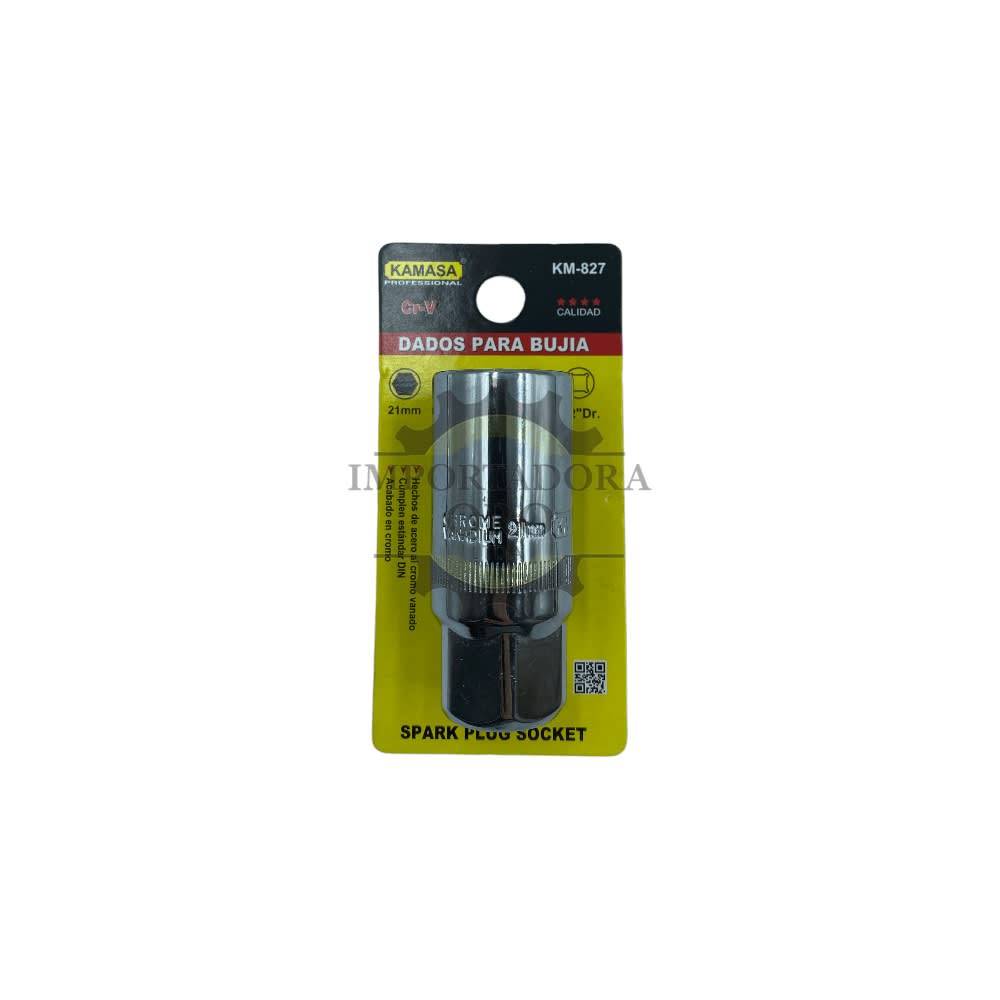 Dado Para Bujia 21mm 1/2" km827 | Importadora Oro Limitada
