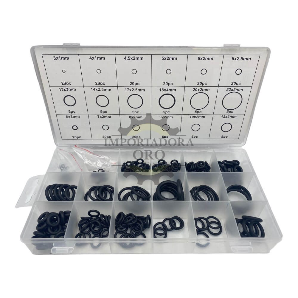 Set de orings 225 piezas Mk0999 | Importadora Oro Limitada