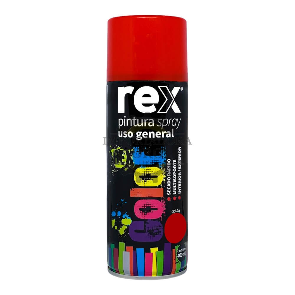 Pintura Spray general rojo 400ml | Importadora Oro Limitada