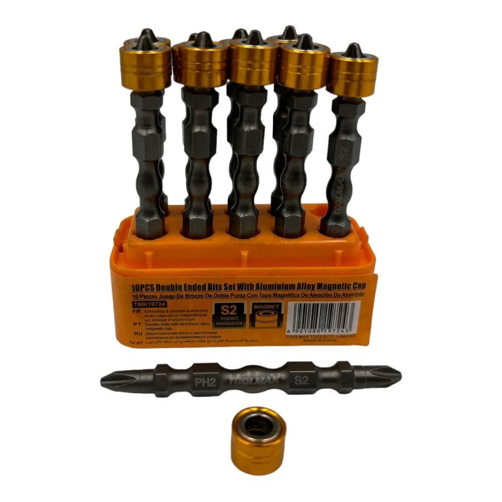 Puntas phillips con tope 10 piezas Tmk19724 | Importadora Oro Limitada