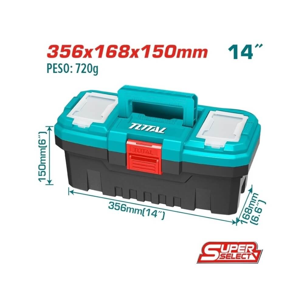 Caja de Herramienta 14" Plastica Tpbx0141 | Importadora Oro Limitada