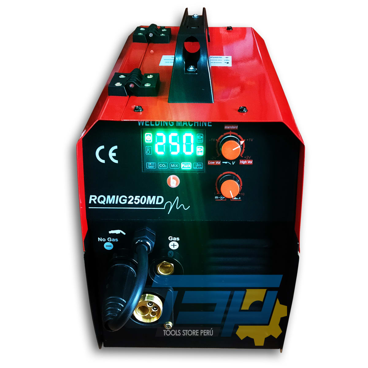 SOLDADORA INVERTER MIG 250AMP ROMAQUI - PORTÁTIL | Tools Store Peru