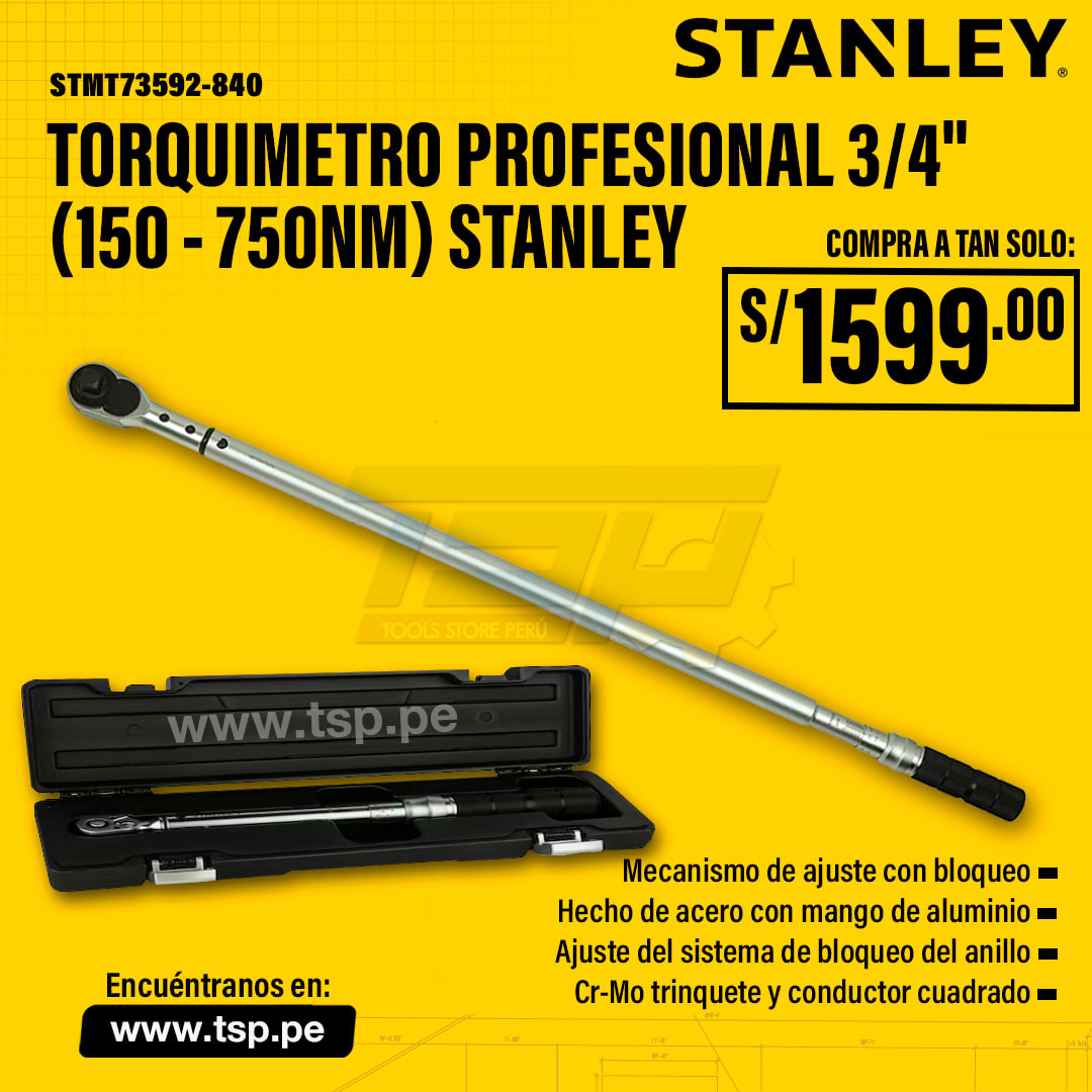TORQUIMETRO 3/4" 150-750NM STANLEY | TSP