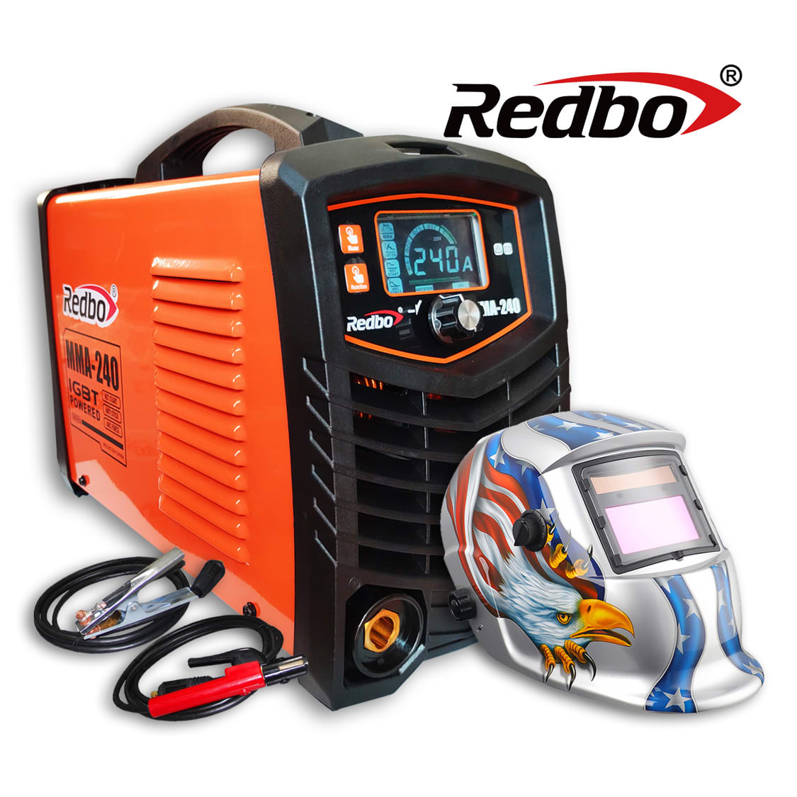 SOLDADORA INVERTER 240A REDBO MMA-240 | TSP