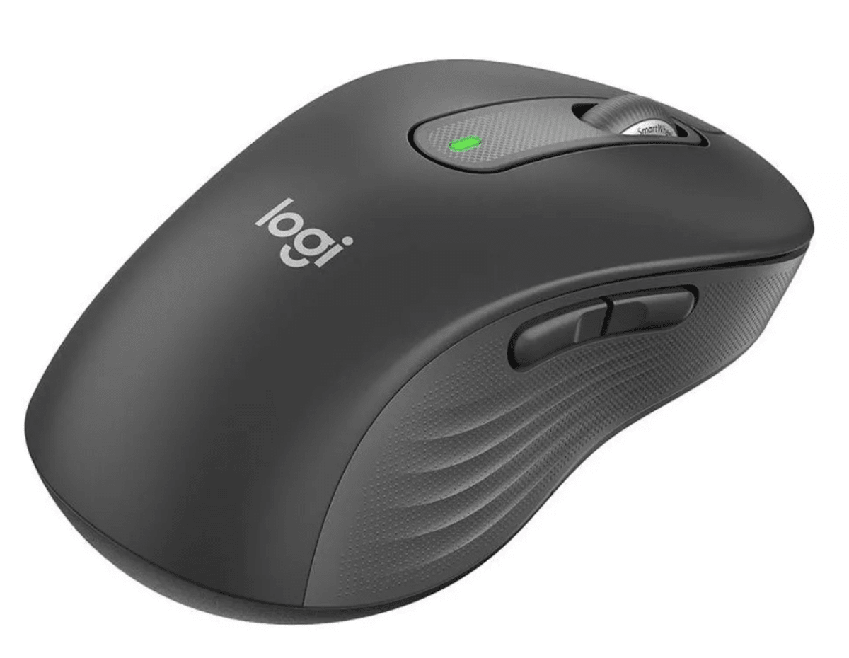 Mouse Inalámbrico Signature M650 Large Zurdo Logitech | Digitalchoice