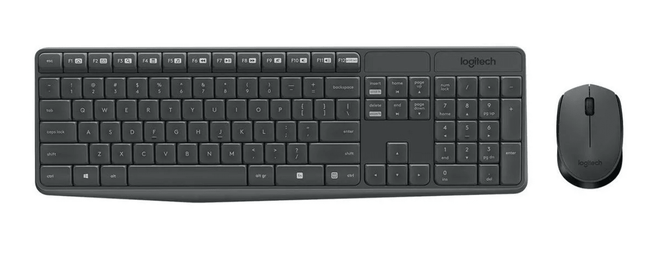 Kit de Teclado y Mouse Inalámbrico MK235 Español Logitech | Digitalchoice