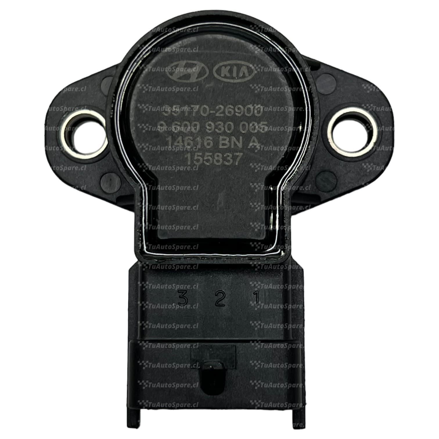Sensor Posicion Aceleracion-TPS CARENS (G4KA) 2006-2012 | TuAutoSpare.cl