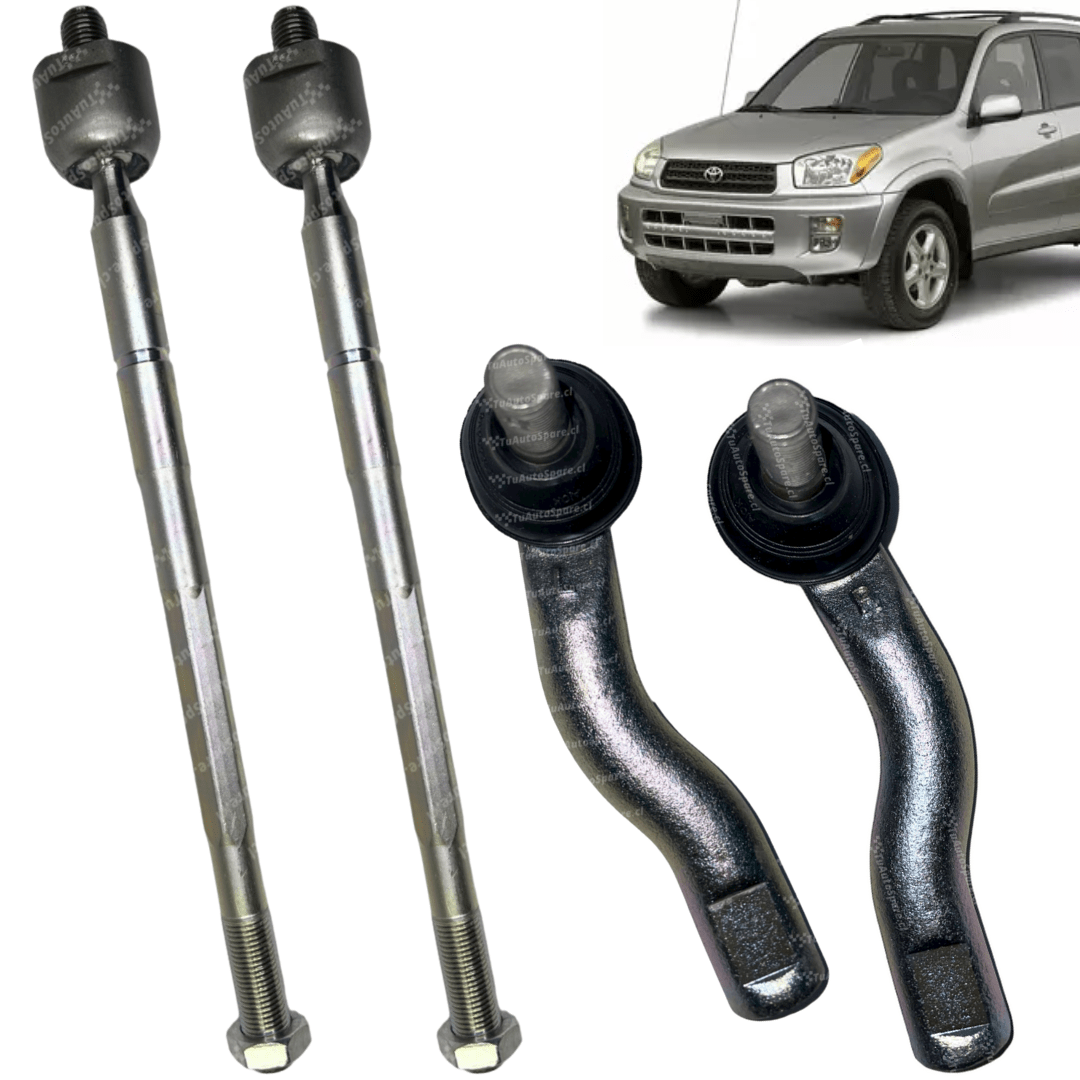 Kit Terminales + Axiales Direccion RAV4 2000-2005. PAR | TuAutoSpare.cl