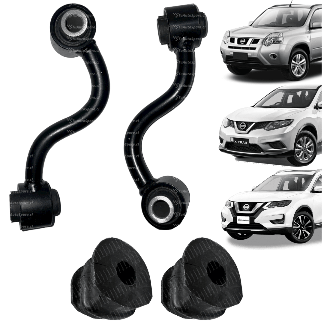 Kit Bieletas + Buje Barra Trasero X-TRAIL 2010-2022 | TuAutoSpare.cl