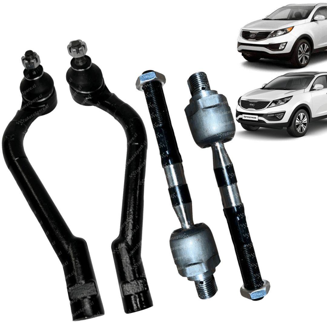 Kit Terminales + Axiales Direccion SPORTAGE 2011-2016. PAR | TuAutoSpare.cl