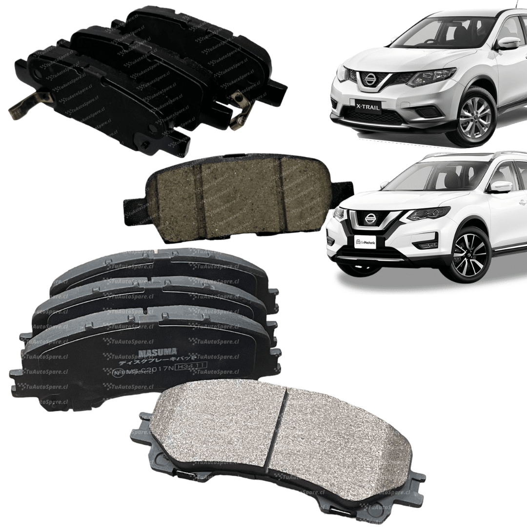 Kit Pastilla Freno Delantera + Trasera X-TRAIL (3ROW) 2015-2022 ...