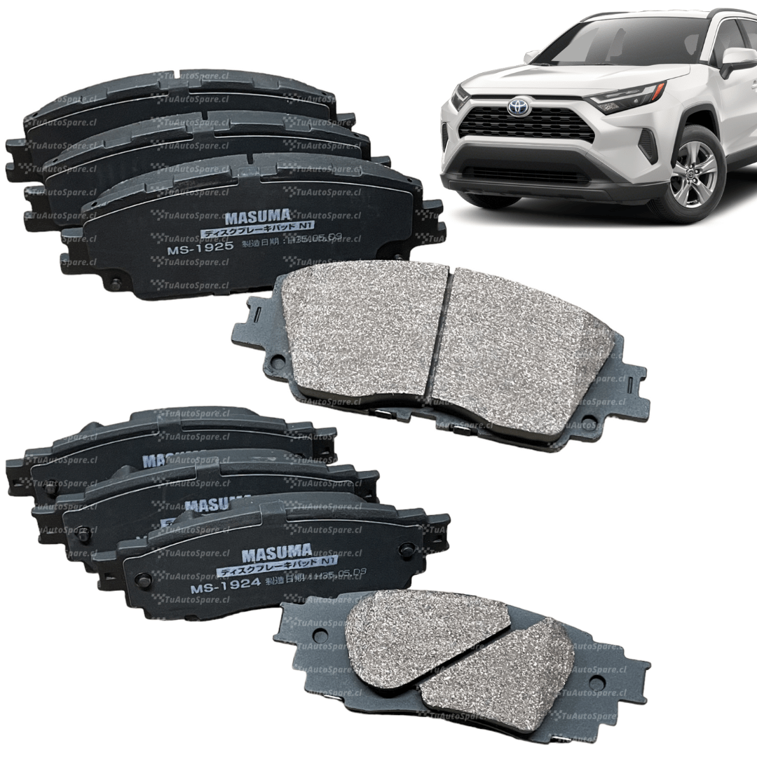 Kit Pastilla Freno Delantera + Trasera RAV4 2020-2023 | TuAutoSpare.cl
