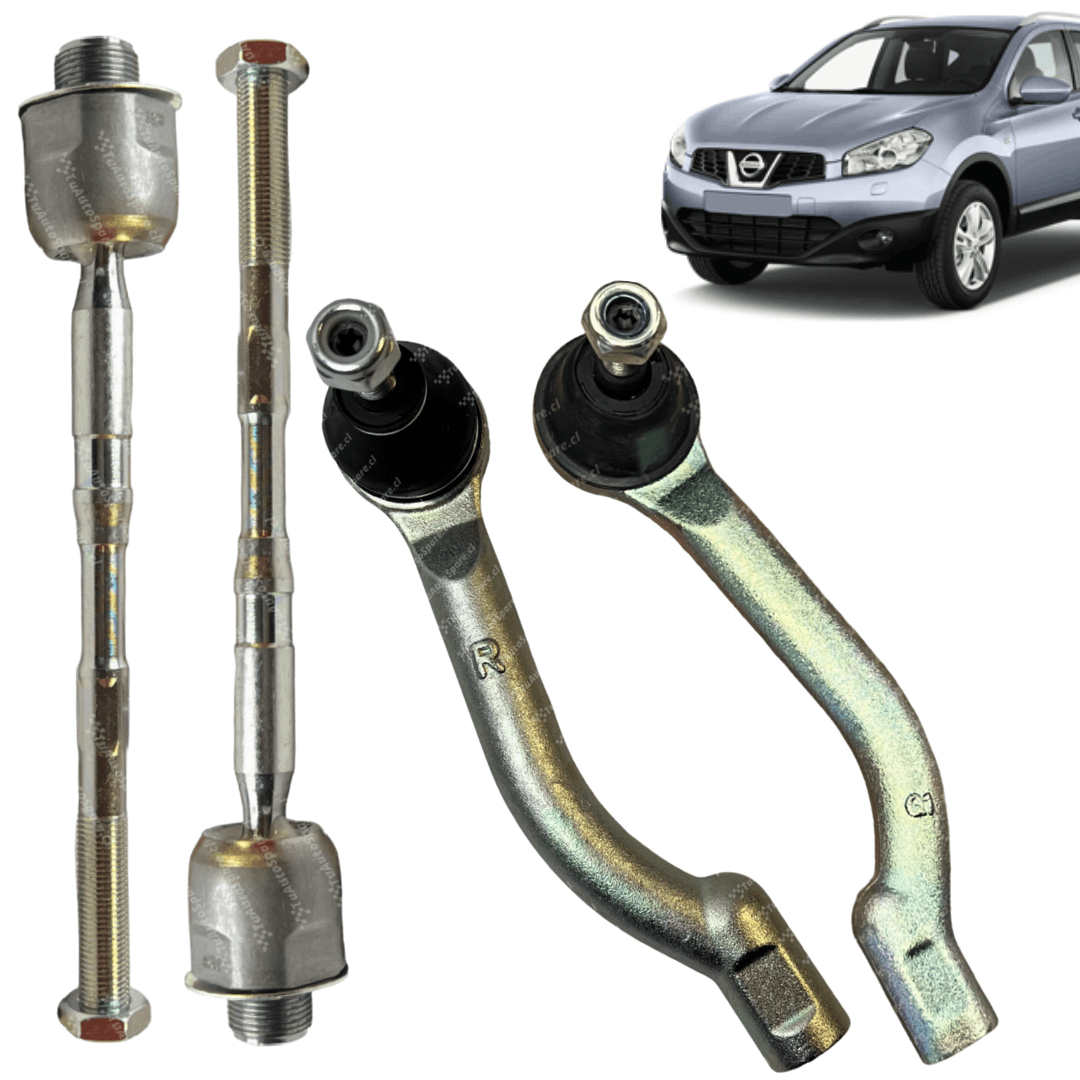 Kit Terminales + Axiales Direccion QASHQAI 2008-2014. PAR | TuAutoSpare.cl