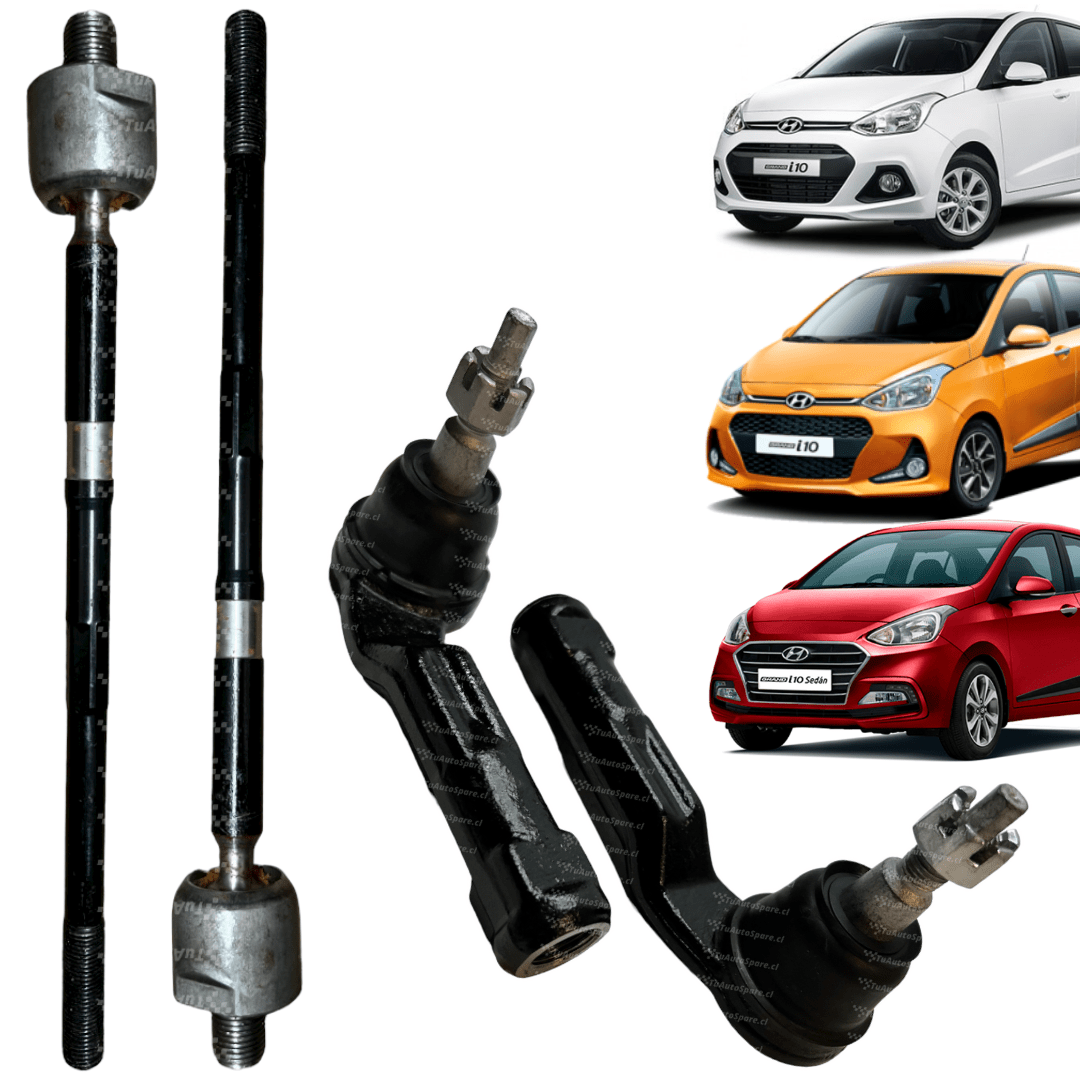 Kit Terminales + Axiales Direccion i10 2015-2021. PAR | TuAutoSpare.cl