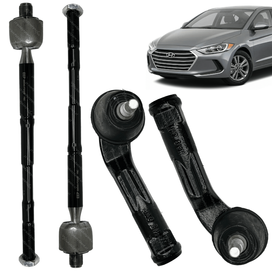 Kit Terminales + Axiales Direccion ELANTRA 2017-2019. PAR | TuAutoSpare.cl