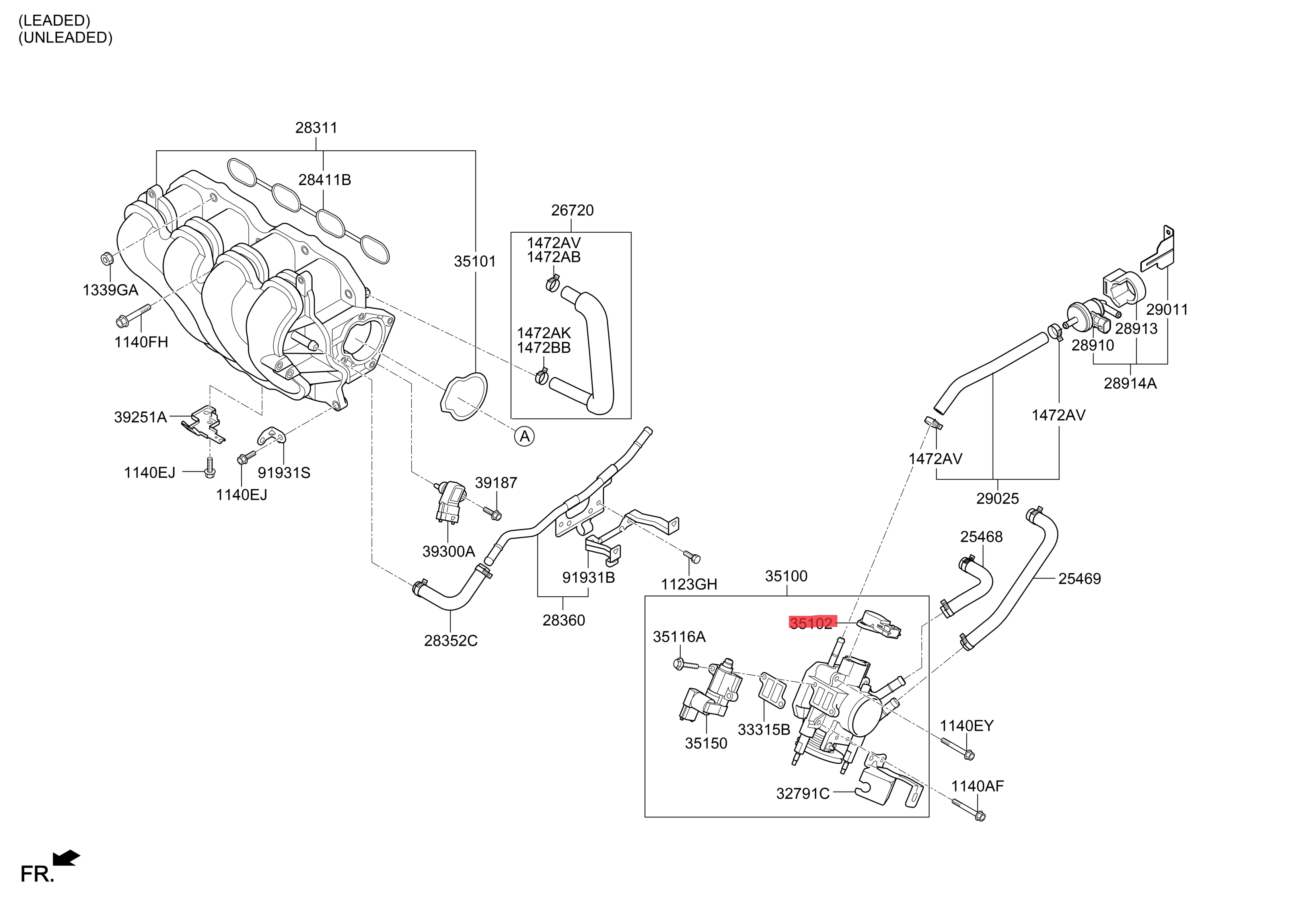 Sensor Posicion Aceleracion-TPS CERATO (1.6) 2007-2013 | TuAutoSpare.cl