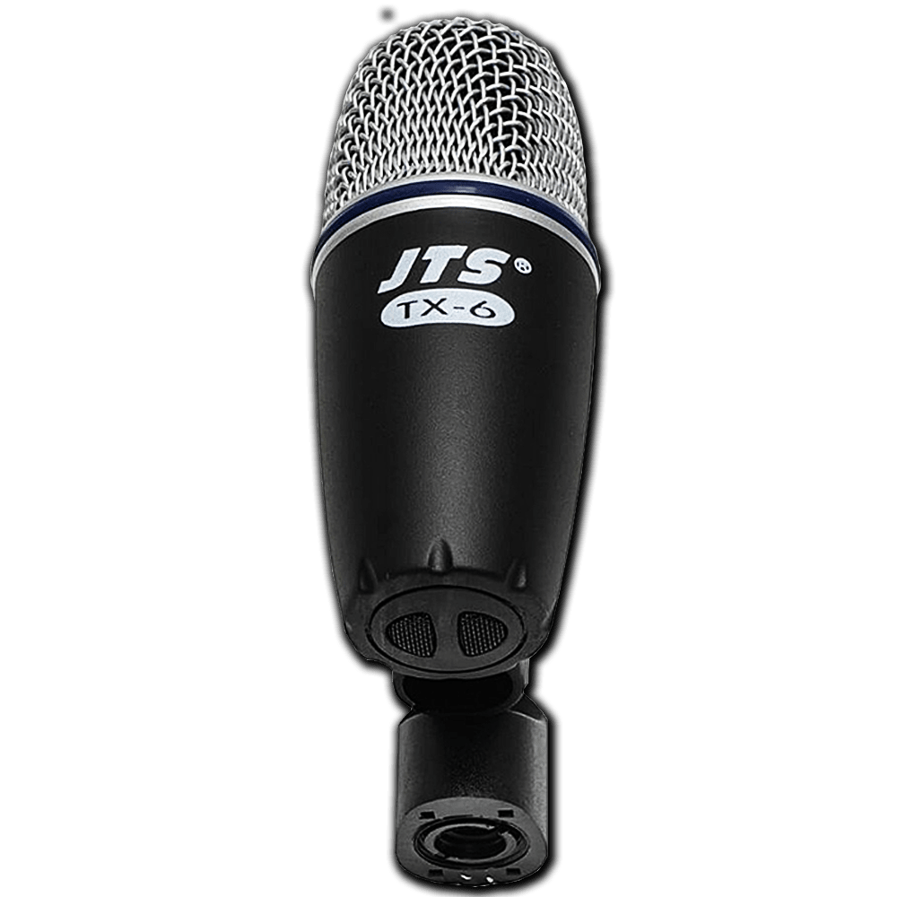 TX-6 Micrófono dinámico para tom y percusiones JTS | SEGNO MUSIC