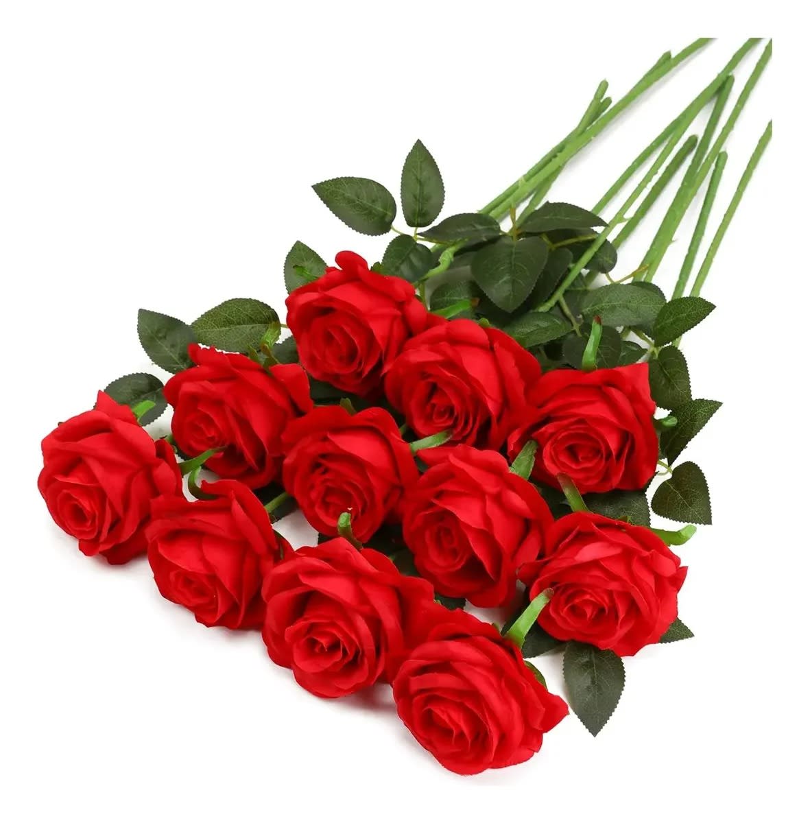 Pack de rosas rojas artificiales para celebraciones especiales - Pack ...