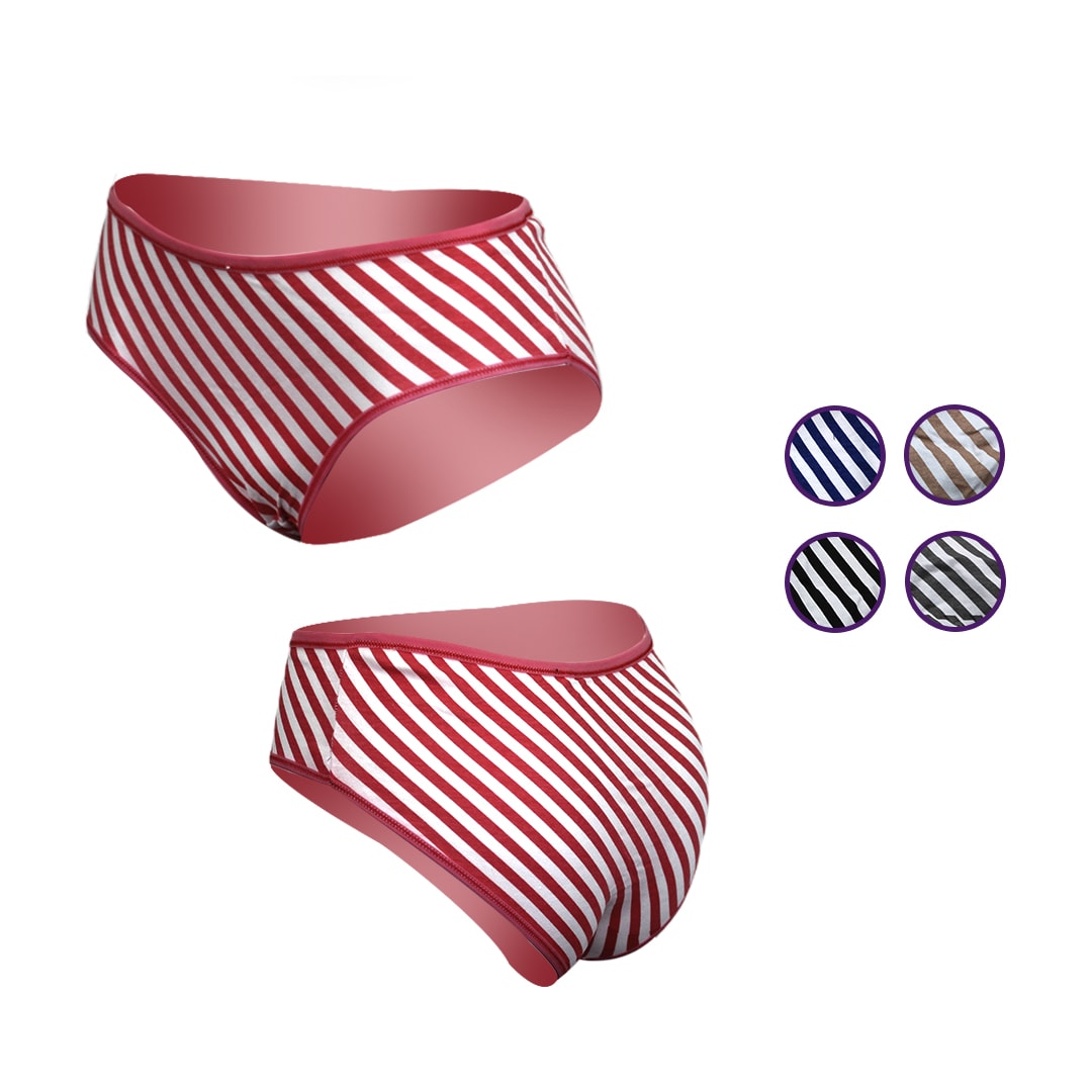 Calzón Estampado Líneas Blancas Para Mujer - Pack DE 12 Unidades | Ropa ...