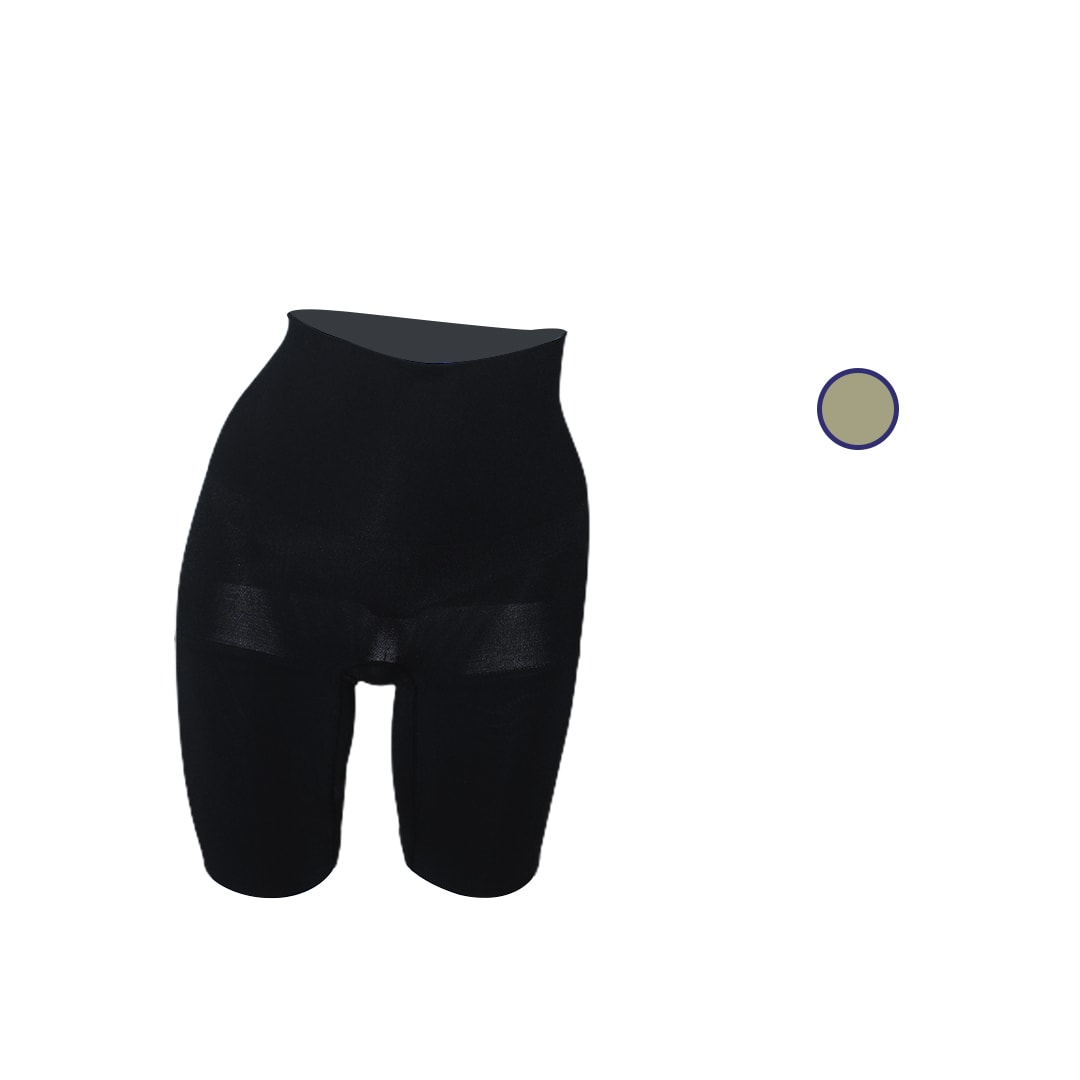 Calzón Faja Con Pierna Colores Negro Y Beige Para Mujer - Pack 12 ...