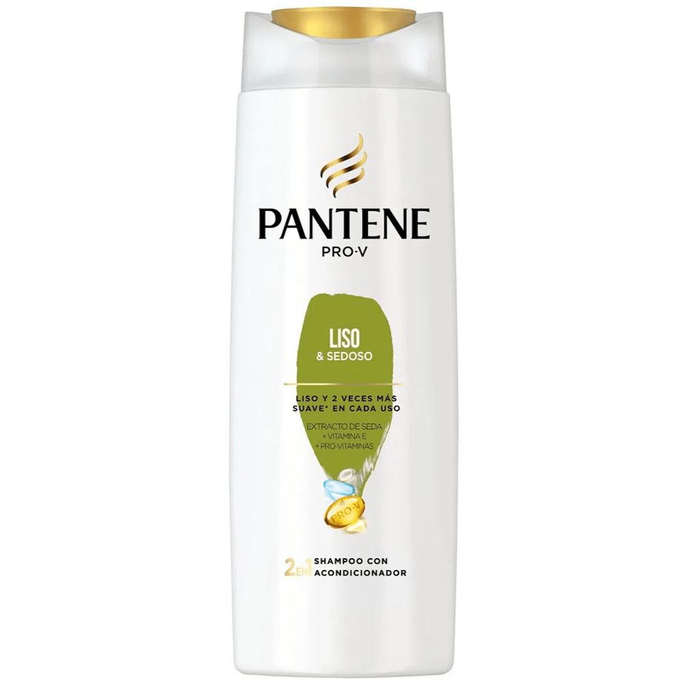 SHAMPOO PANTENE 400ML LISO SEDOSO | PLAZA MULTIPACK