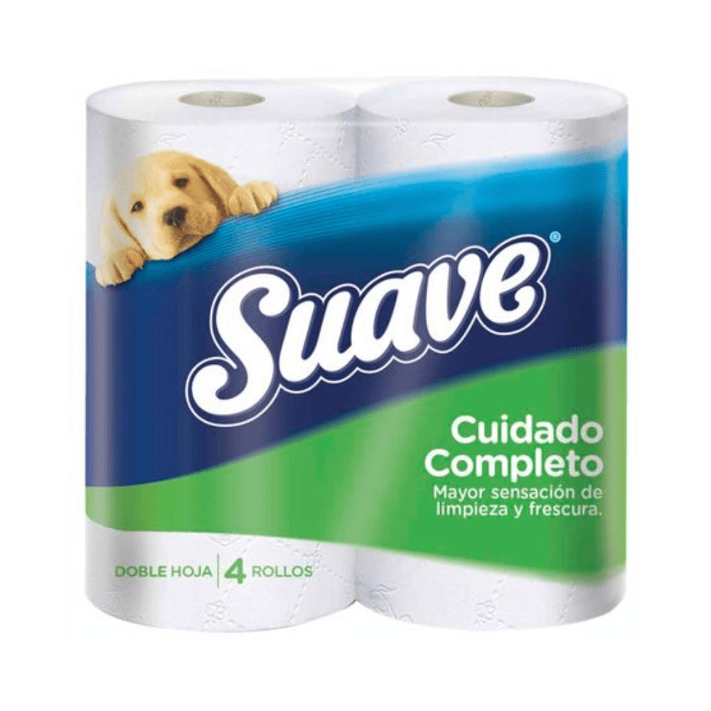 PAPEL HIGIENICO SUAVE VERDE 4UND | PLAZA MULTIPACK
