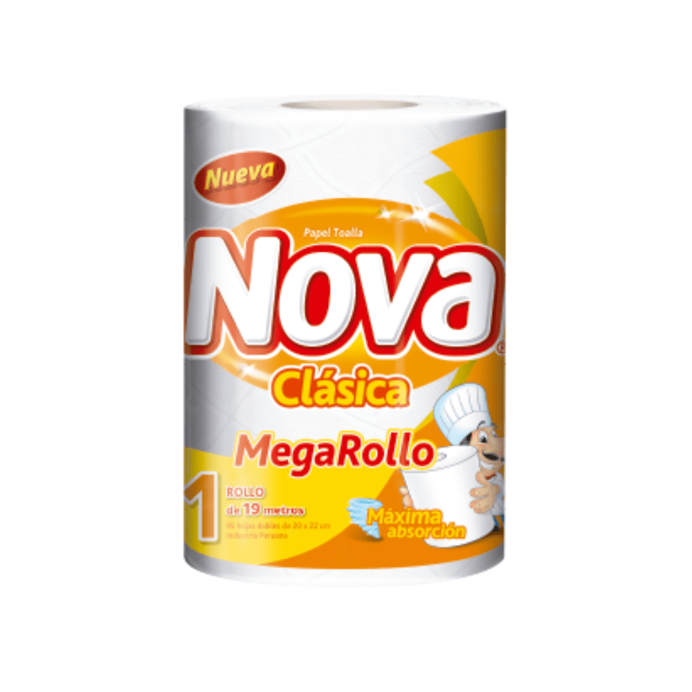 PAPEL TOALLA NOVA MEGAROLLO | PLAZA MULTIPACK