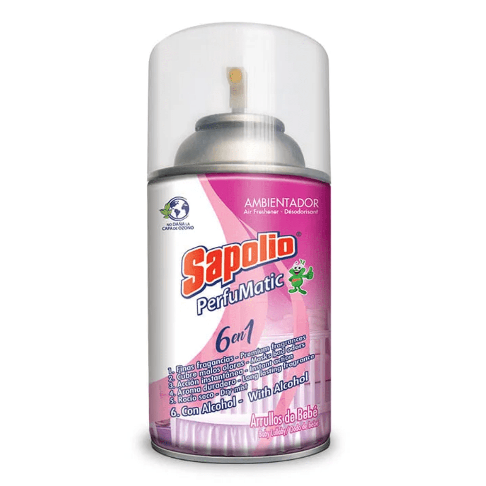 SAPOLIO PERFUMATIC 240ML BEBE | PLAZA MULTIPACK