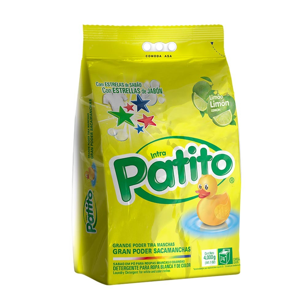 DETERGENTE PATITO 4K LIMON | PLAZA MULTIPACK