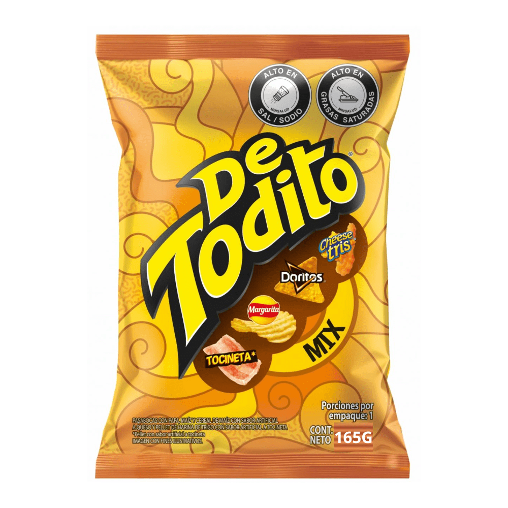 FRITO LAY DE TODITO MIX 165G | PLAZA MULTIPACK
