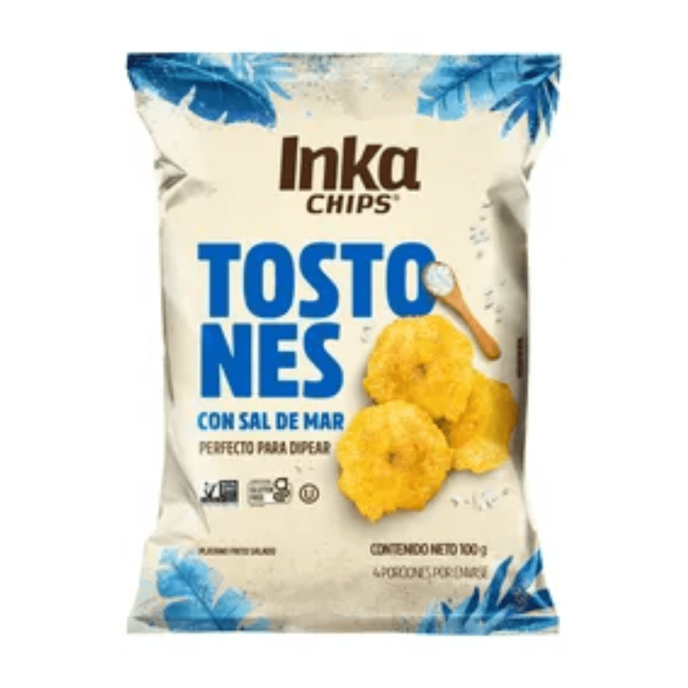 INKA CHIPS TOSTONES CON SAL DE MAR JALAPEÑO 100G | PLAZA MULTIPACK