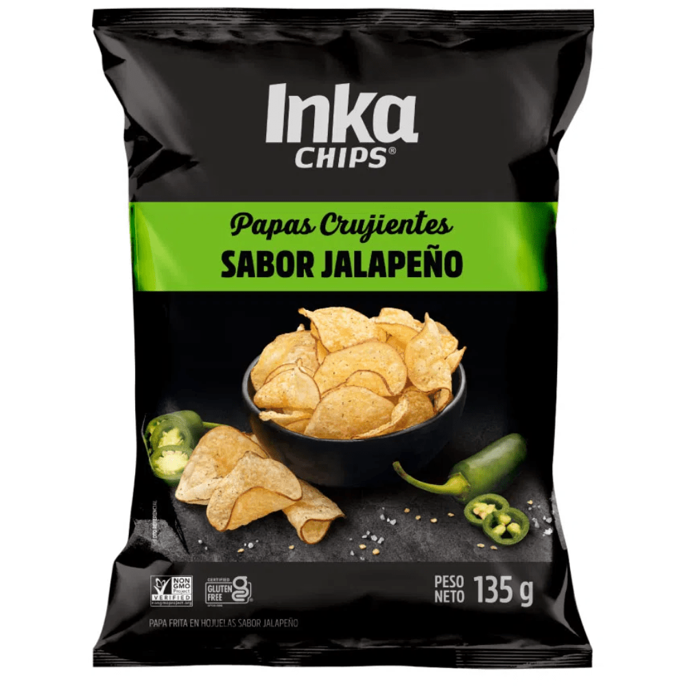INKA CHIPS SABOR JALAPEÑO 135G | PLAZA MULTIPACK