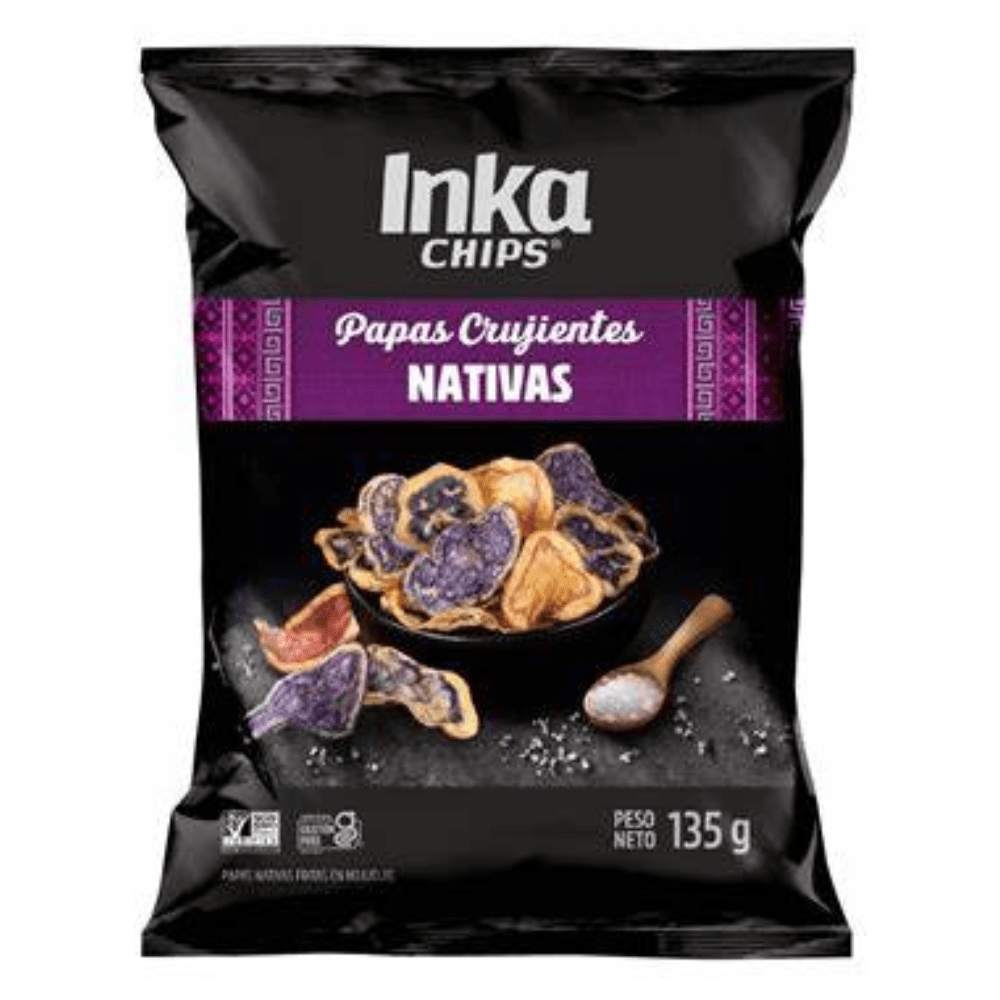 INKA CHIPS PAPAS NATIVA 135G SALADA | PLAZA MULTIPACK