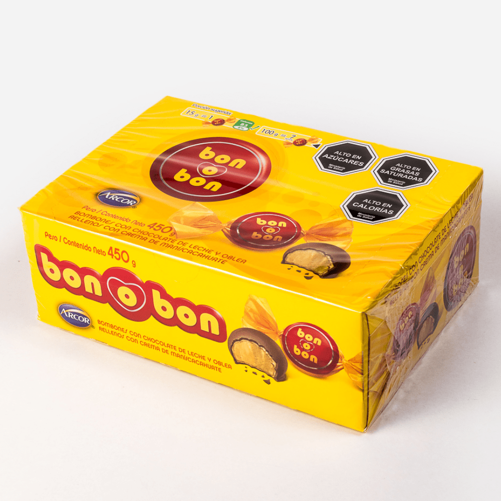 ARCOR BON O BON 450GR AMARRILLO | PLAZA MULTIPACK