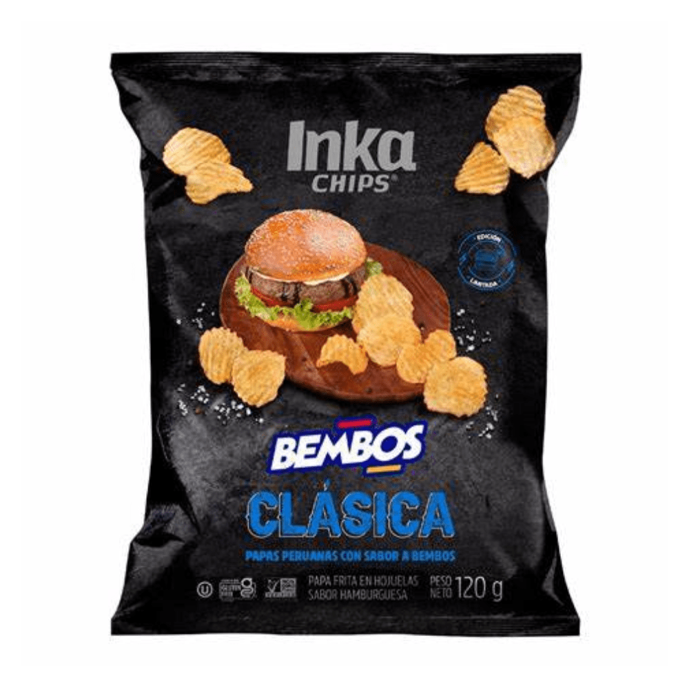 INKA CHIPS BEMBOS CLASICA 120G | PLAZA MULTIPACK