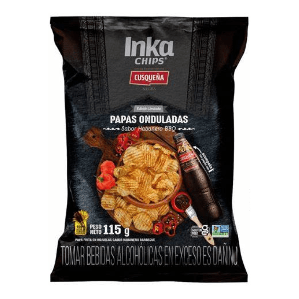 INKA CHIPS HABANERO BBQ 115G | PLAZA MULTIPACK