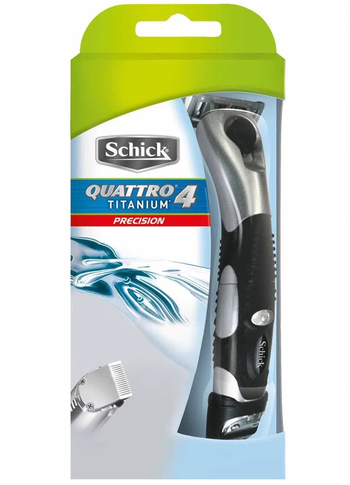 SCHICK QUATTRO HOMBRE TITANIUM | PLAZA MULTIPACK