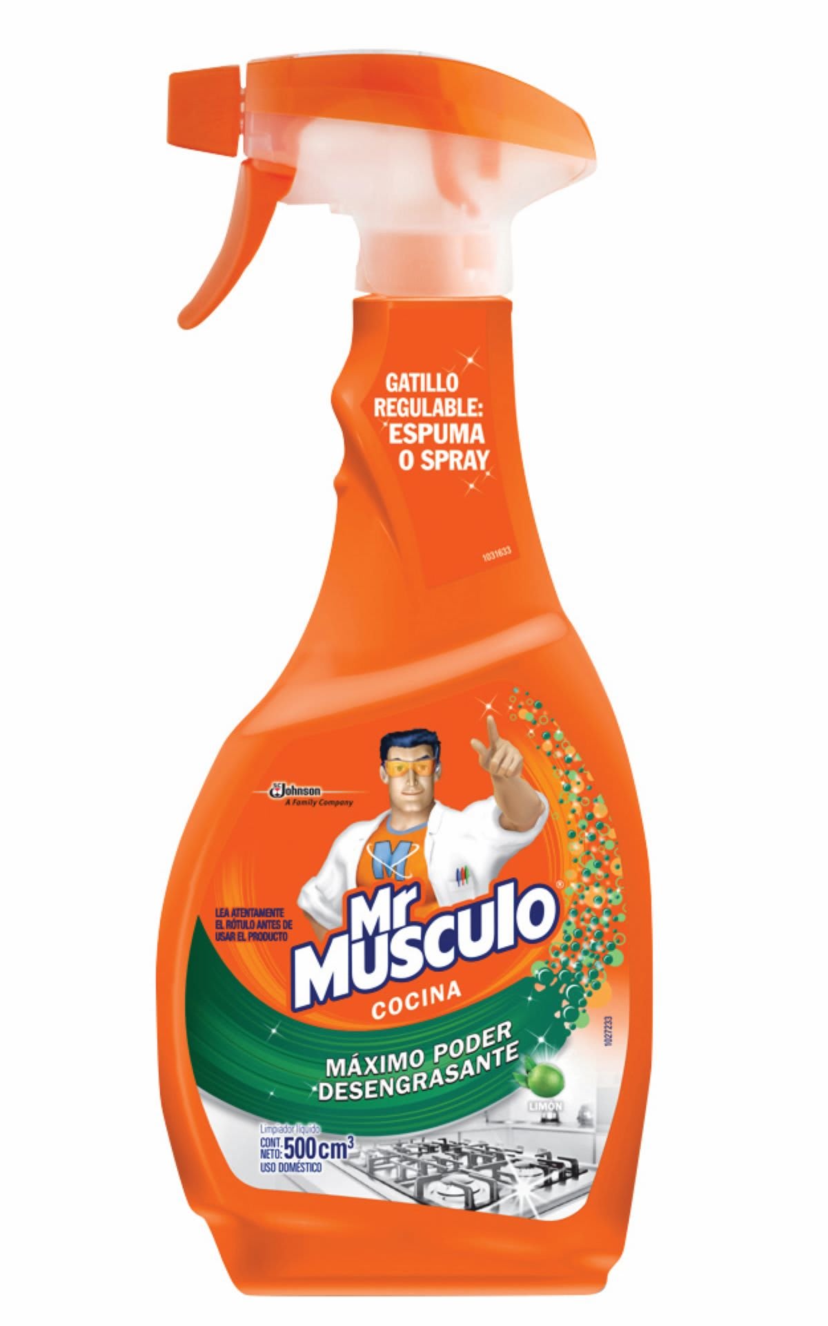 MR MUSCULO 500ML COCINA LIMON GATILLO ANTIGRA | PLAZA MULTIPACK